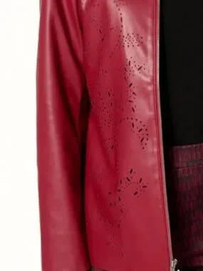 Susan Graver | Jackets & Coats | Susan Graver Regular Faux Leather ...